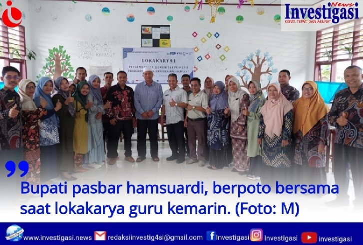 Pemkab Pasbar Laksanakan Lokakarya Bagi Calon Guru Penggerak dan ... Pemkab Pasbar Laksanakan Lokakarya Bagi Calon Guru Penggerak dan ...