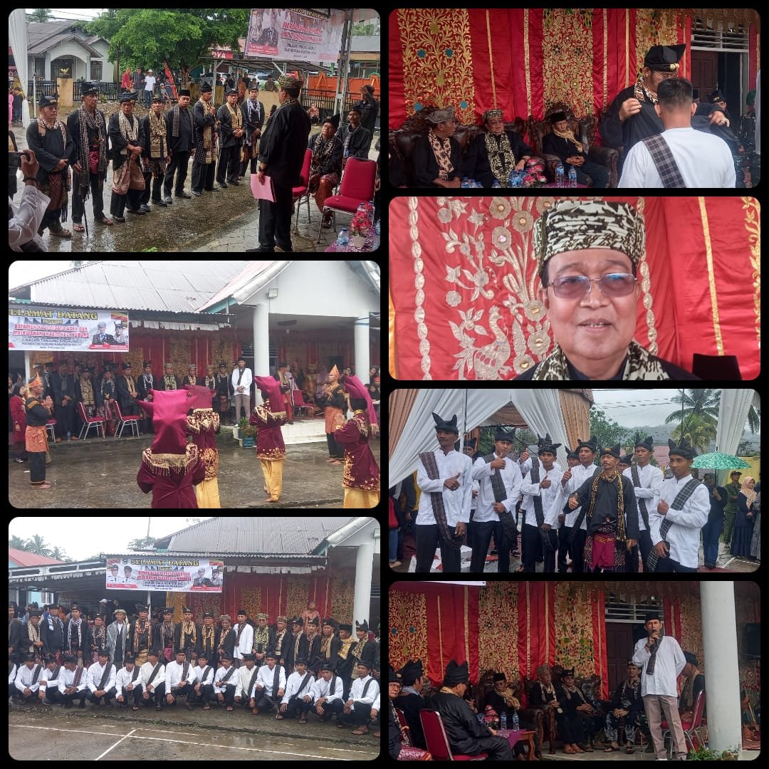 Nagari Tanjung Bingkung Gelar Pelesetarian Budaya Adat Minang Kabau ...