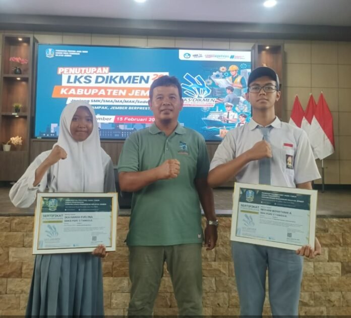 2 Siswa Lanjut LKS Tingkat Provinsi, SMK PGRI 3 Tanggul Sukses Cetak ...